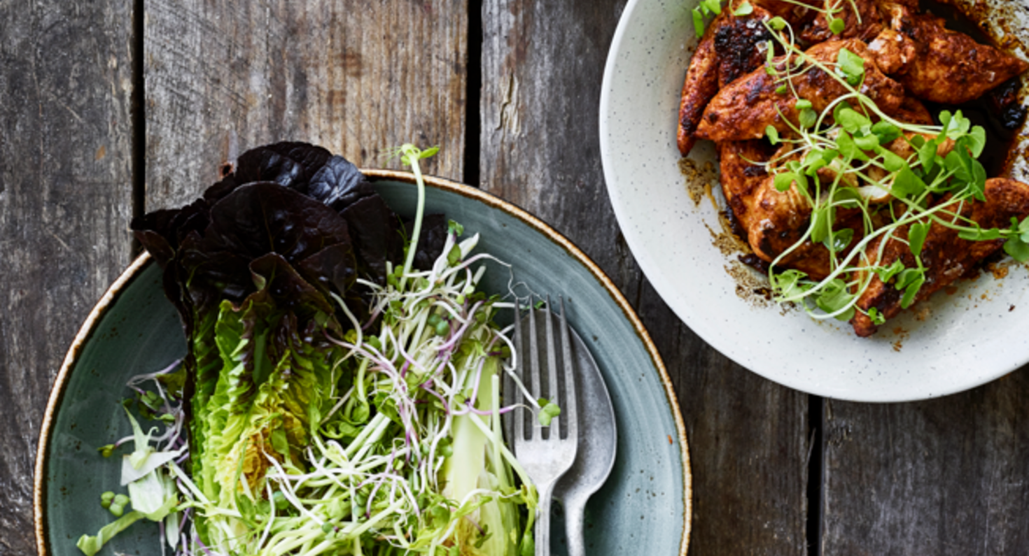 Indrefilet av kylling med paprika, honning og sitron | OBH Nordica